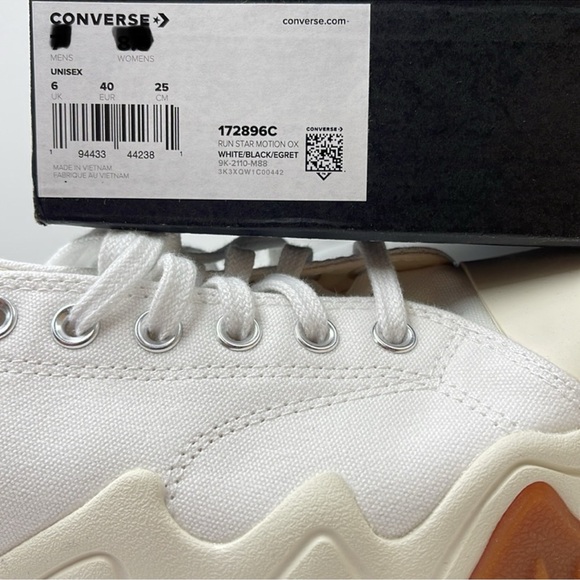Converse | Shoes | Converse Wmns Run Star Motion Ox Whiteblackegret ...